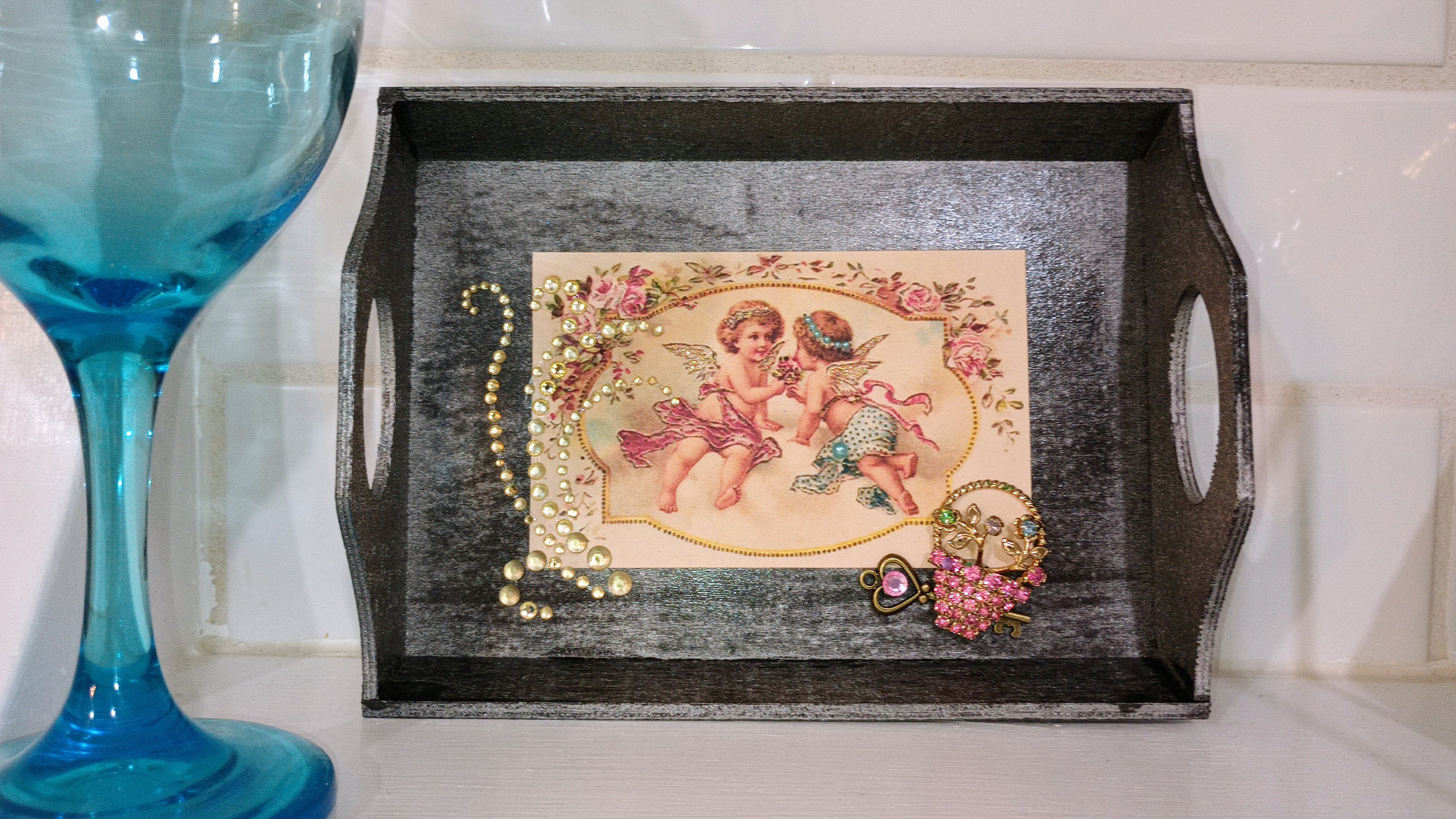 Cherubs & Angels Small Display Tray - Etsy