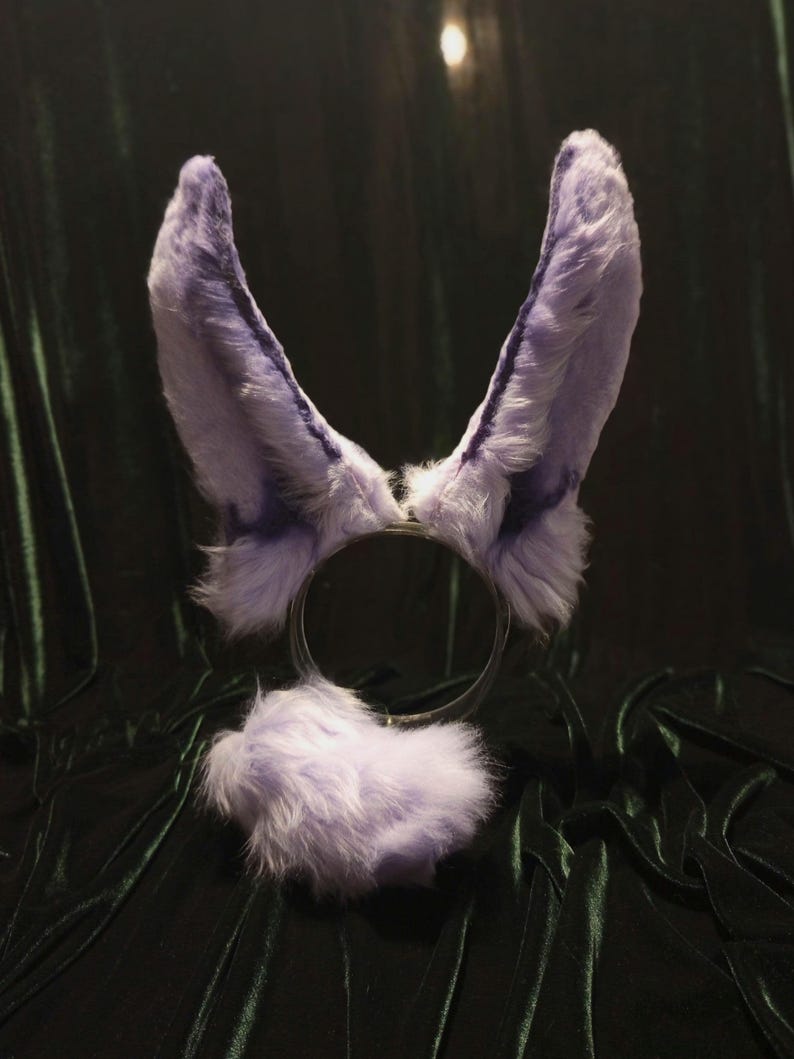 Jax Purple Rabbit Ears Cosplay From the Amazing Digital Circus - Etsy