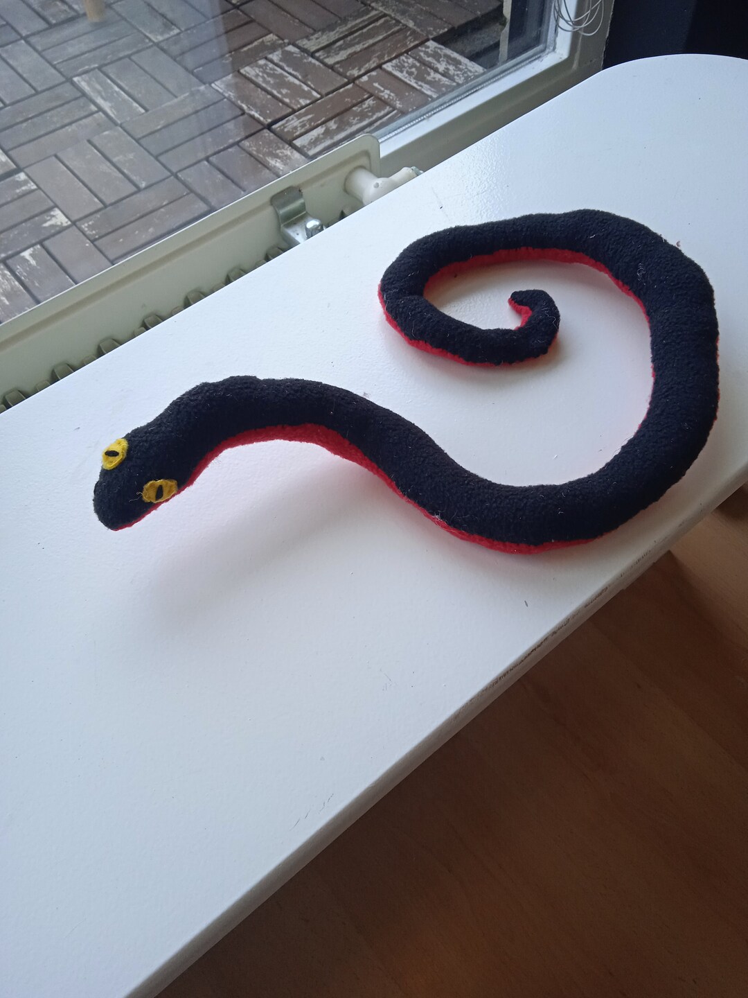Goede Voortekenen Crowley Snake Plushy - Etsy