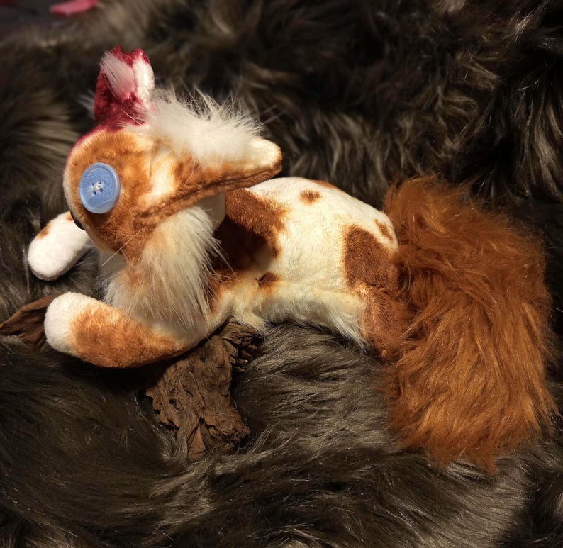 Brightheart and Cloudtail Plush , Warrior Cats Plushy Custom Warrior ...