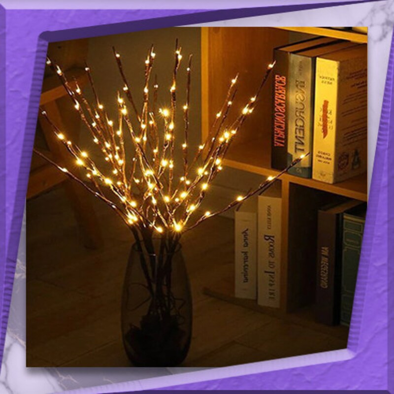 Lighted Twigs - Etsy