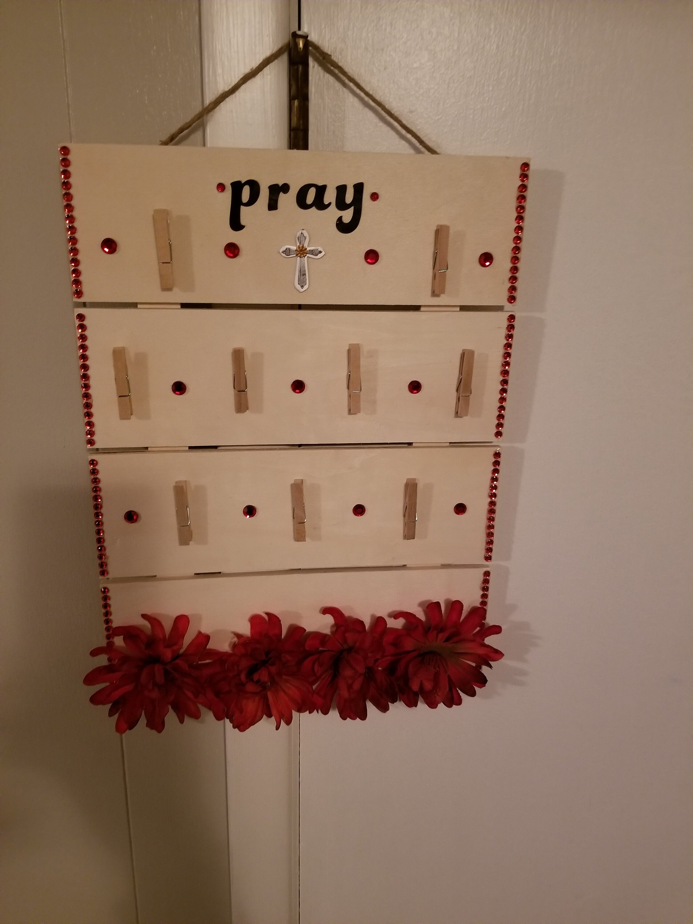 Pray With Fringe Prayer Board - Etsy