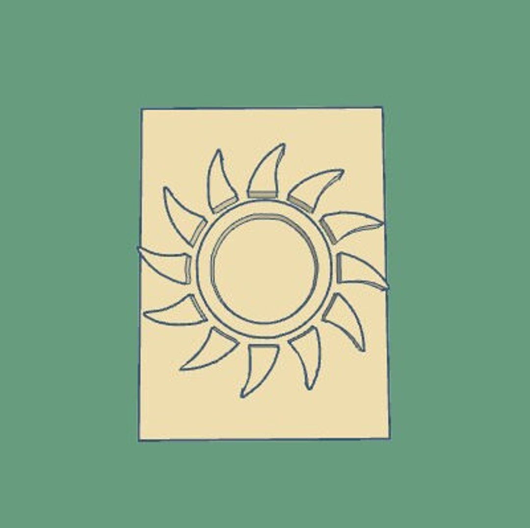 Sun Stamp - Etsy