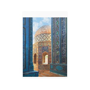 Blue Mosque Wall Art Modern Islamic Wall Art Islamic Blue - Etsy