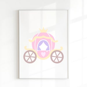 Set of 6 Unicorn Fairy Tale Wall Art Set, PRINTABLE Unicorn Art, Girls ...