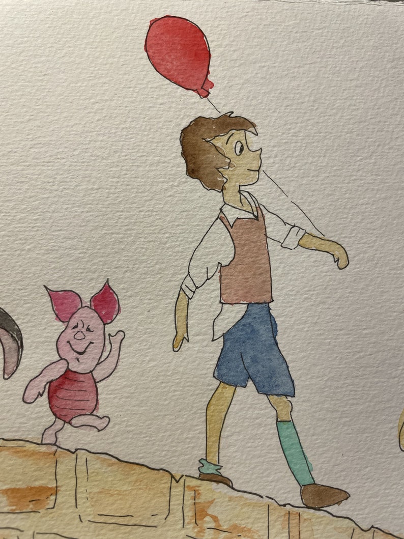 Winnie the Pooh, Braver Stronger Smarter Nursey Children's Wall Art - Etsy