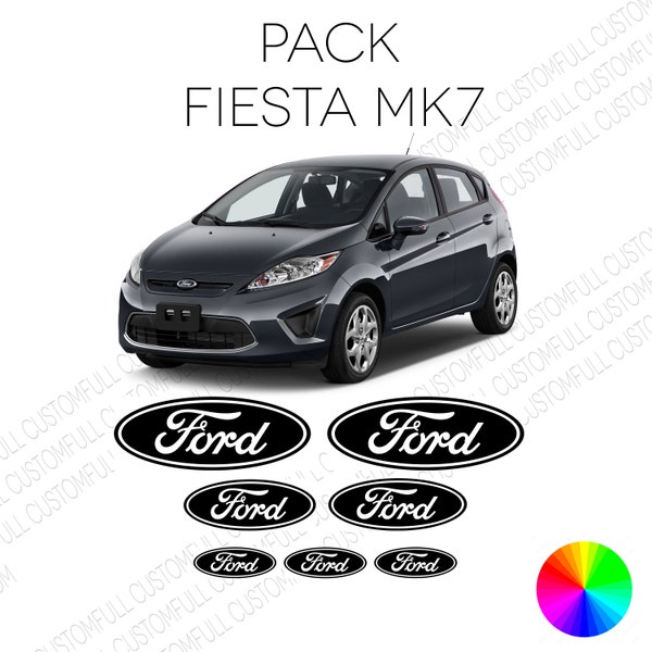 Ford Fiesta Logo Sticker - Etsy