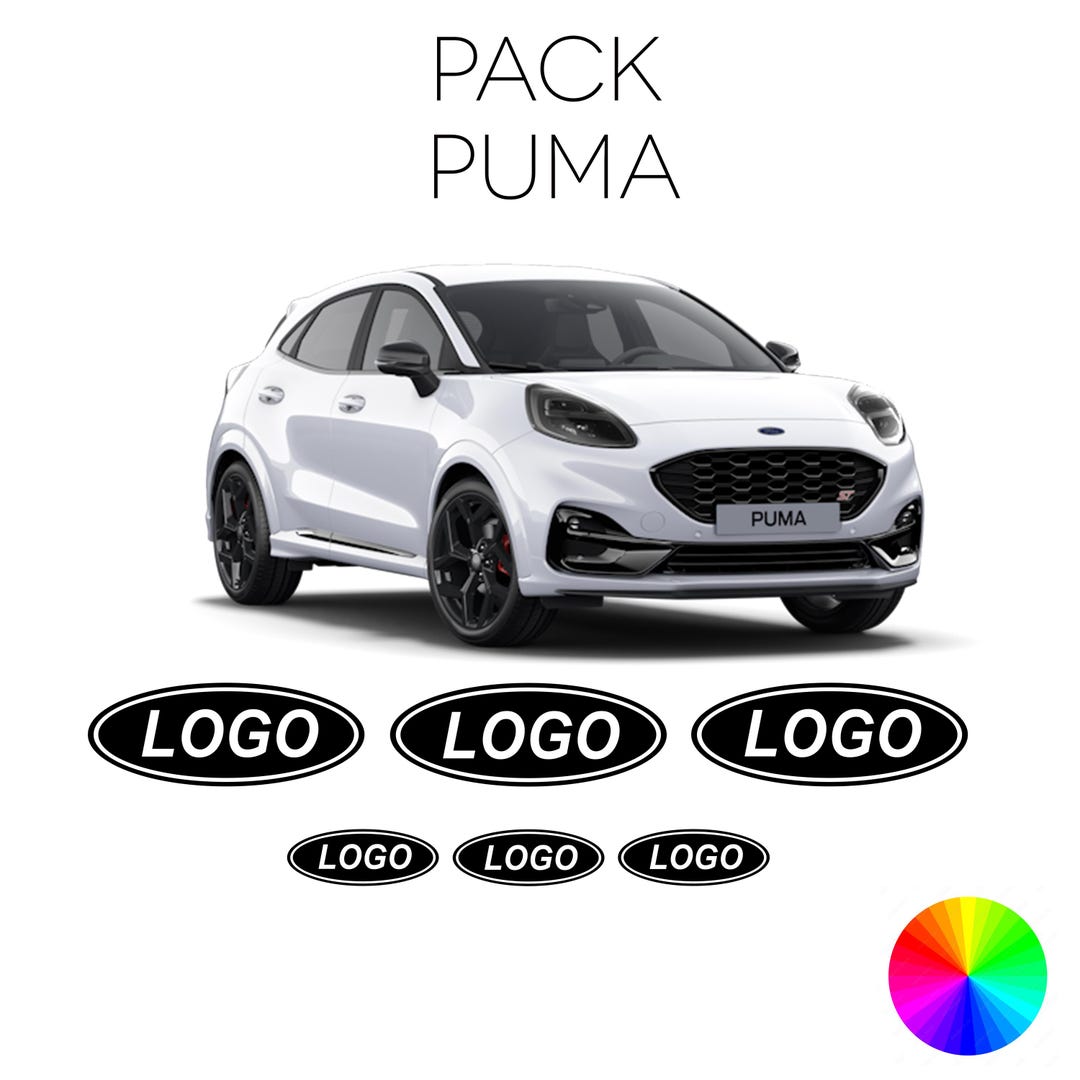 Emblem Overlay Kit, Car Vehicle Sticker, Ford Puma Logo - Etsy
