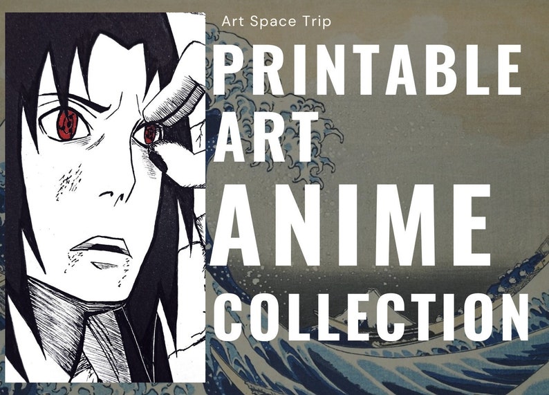 ANIME DRAWINGS Collection Printable Art - Etsy