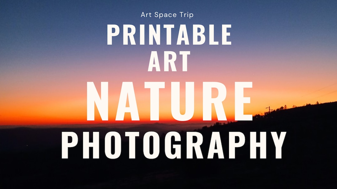 NATURE PHOTOGRAPHY Collection Printable Art - Etsy