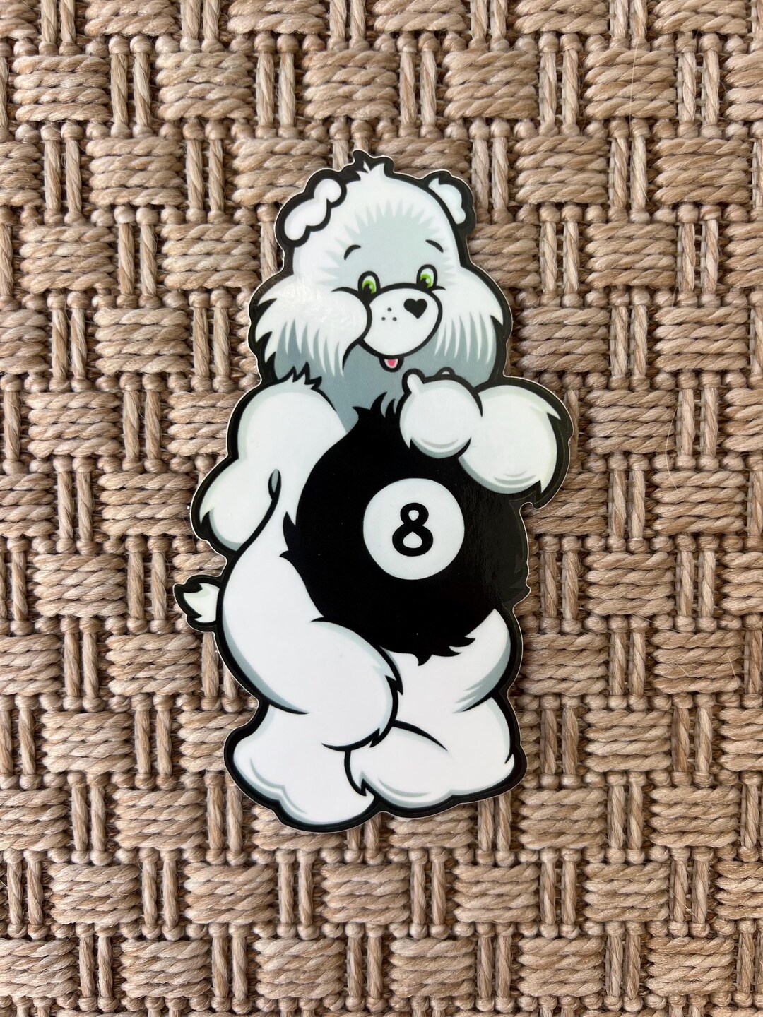 Miami Bear, Care Bear Sticker, 8 Ball Care Bear, Carebear Fandom ...