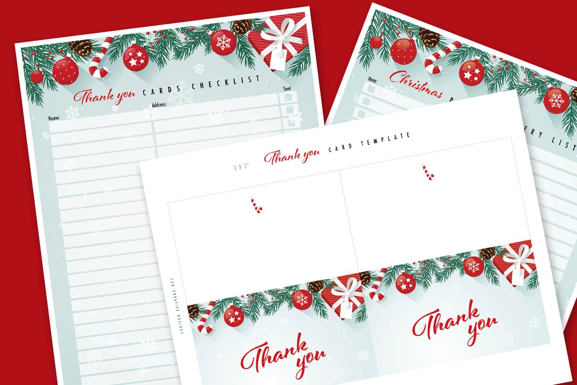 Christmas Planner, Holiday Planning Organizer, Download, Printable - Etsy