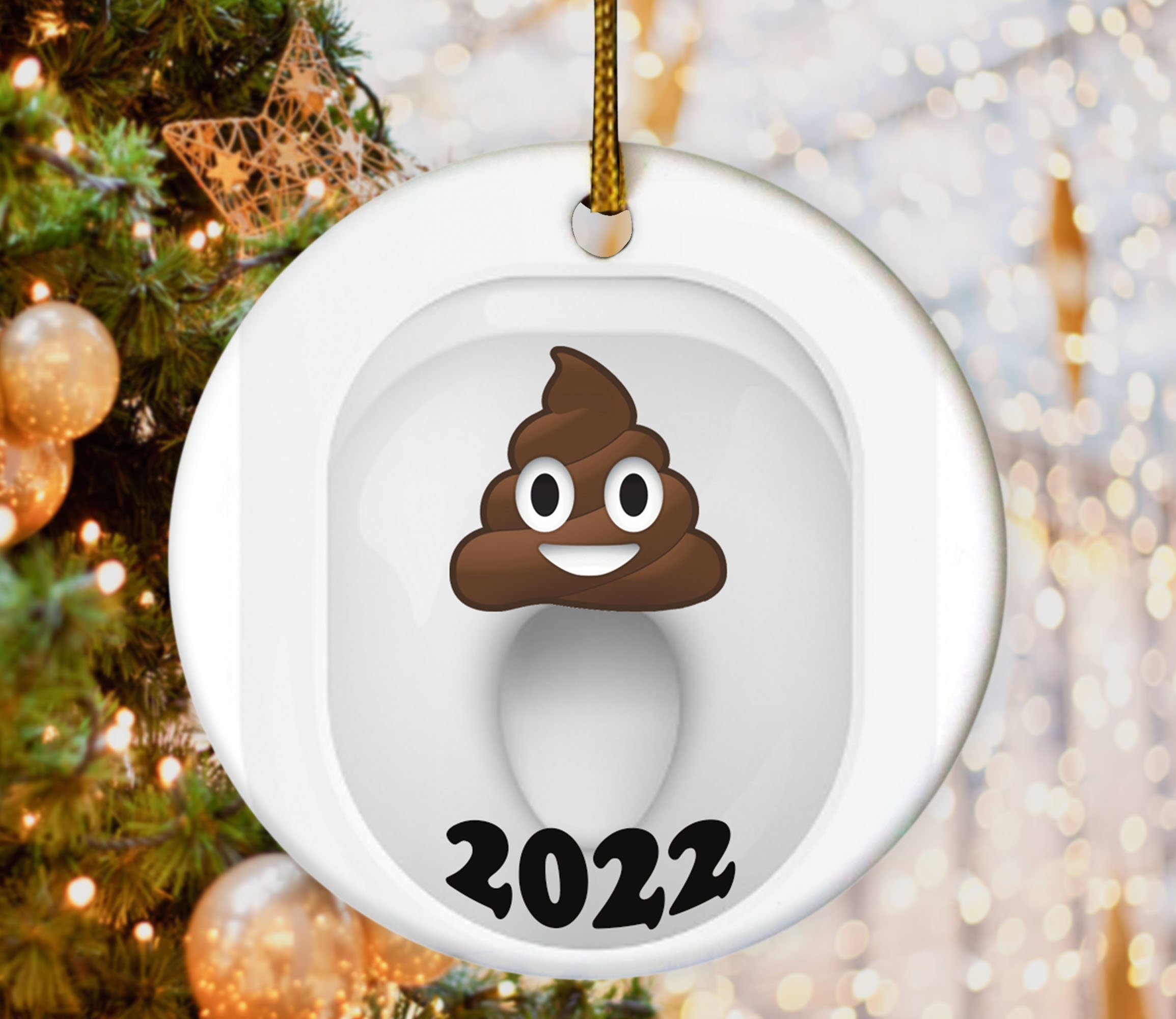 Christmas Tree Poop Emoji