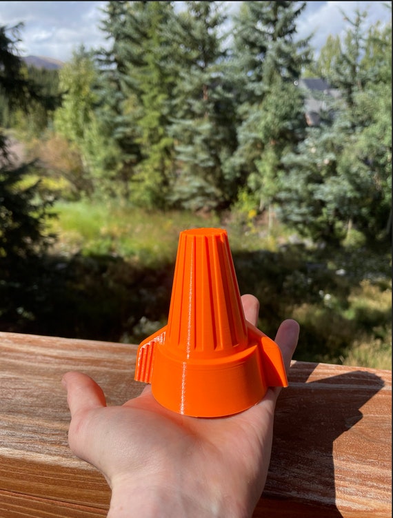 Comically Large 3D Printed Wirenuts Etsy UK
