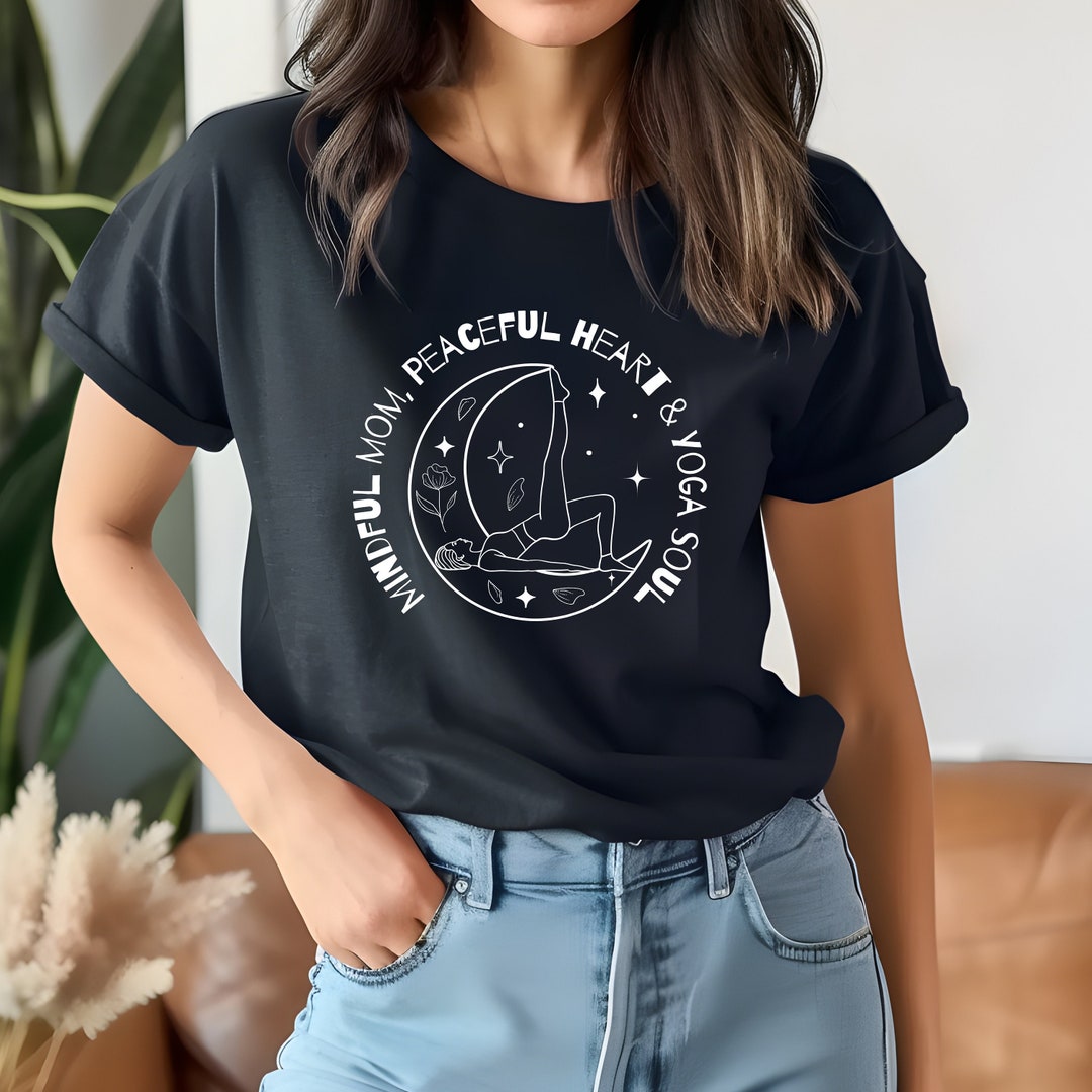 Yoga Mom Mindful Mother's Day Gifts Zen Mama Peaceful Comfort Colors ...