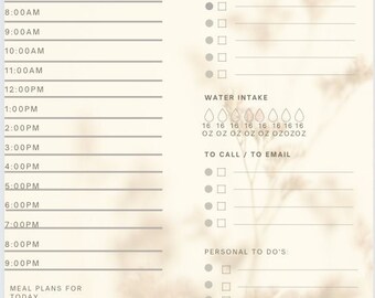 Yearly Review Planner to Do List Printable Instant Download - Etsy