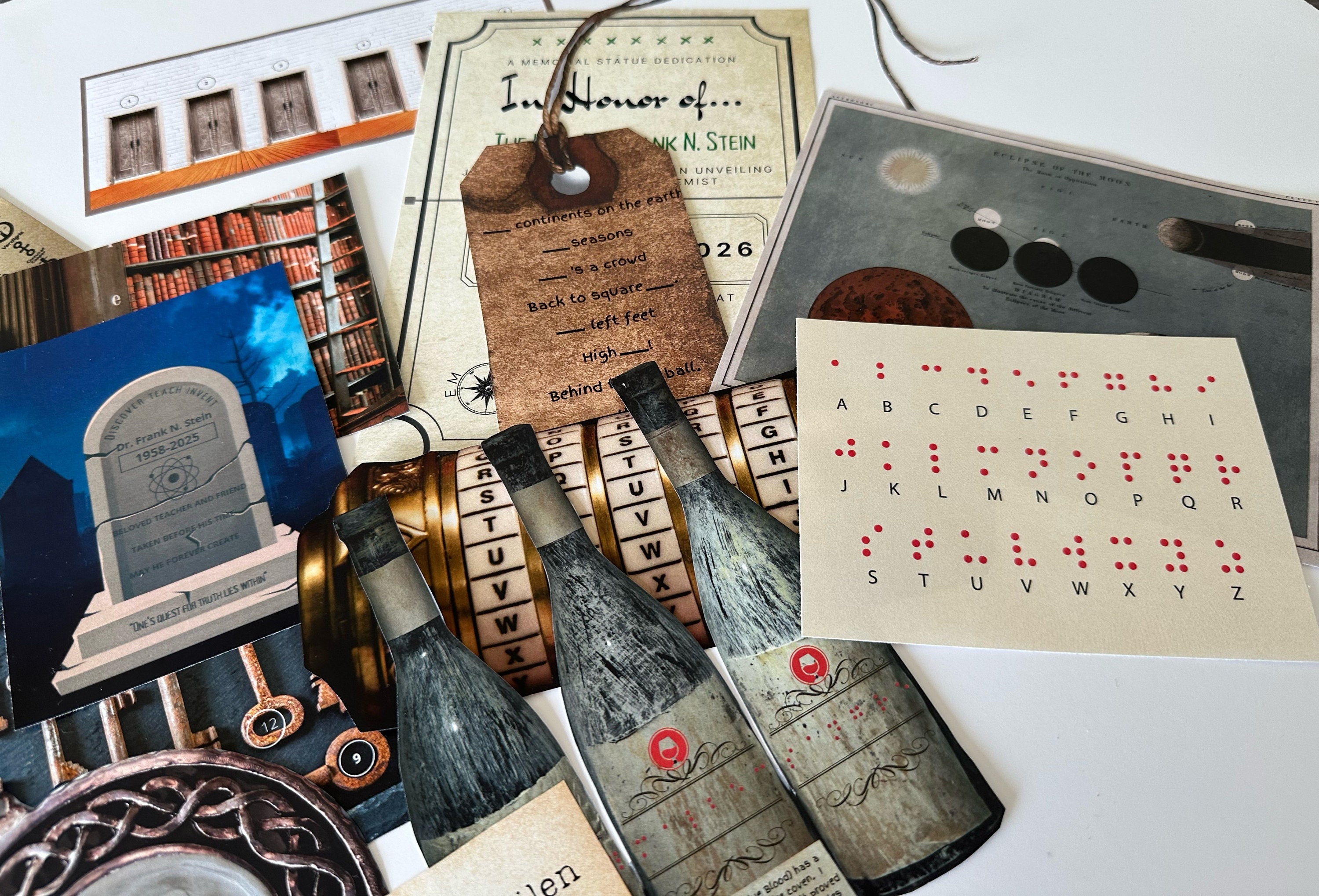 Vampire Werewolf Escape Room Game: Halloween Party Printable (digital ...