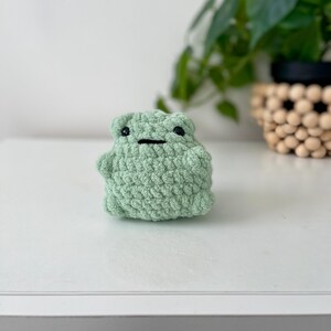 Crochet Cheeky Frog Plushie Crochet Plushie Amigurumi - Etsy