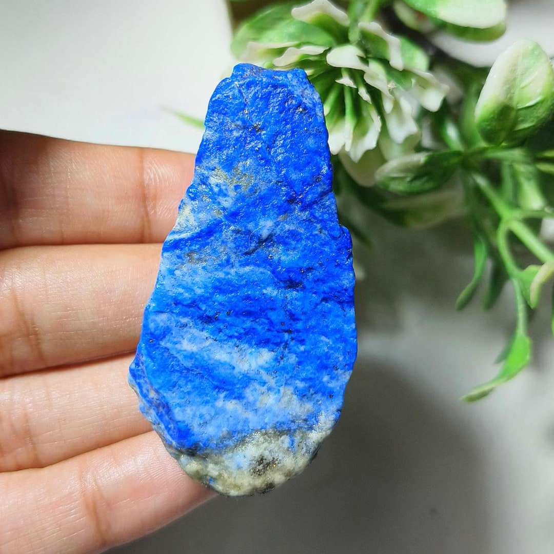 RARE ~ Lapis Lazuli Rough, Lapis Lazuli Slab, Gemstone Raw, Size ...