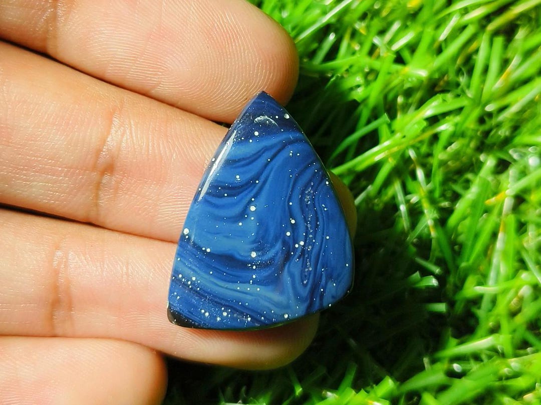 Out Standing ~ Leland Blue Fancy Shape Handmade Smooth Polish Loose ...