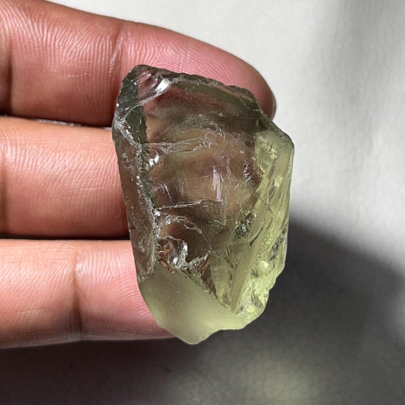 Raw Natural Green Amethyst Crystal Mint Amethyst Gemstone 42x24x14mm ...