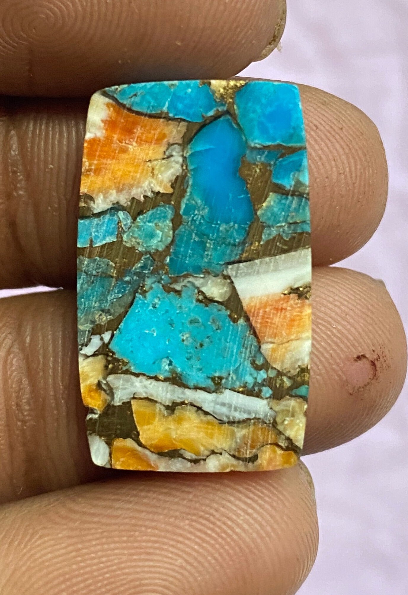 Superior Spiny Oyster Copper Turquoise Stone Oyster Copper Turquoise ...