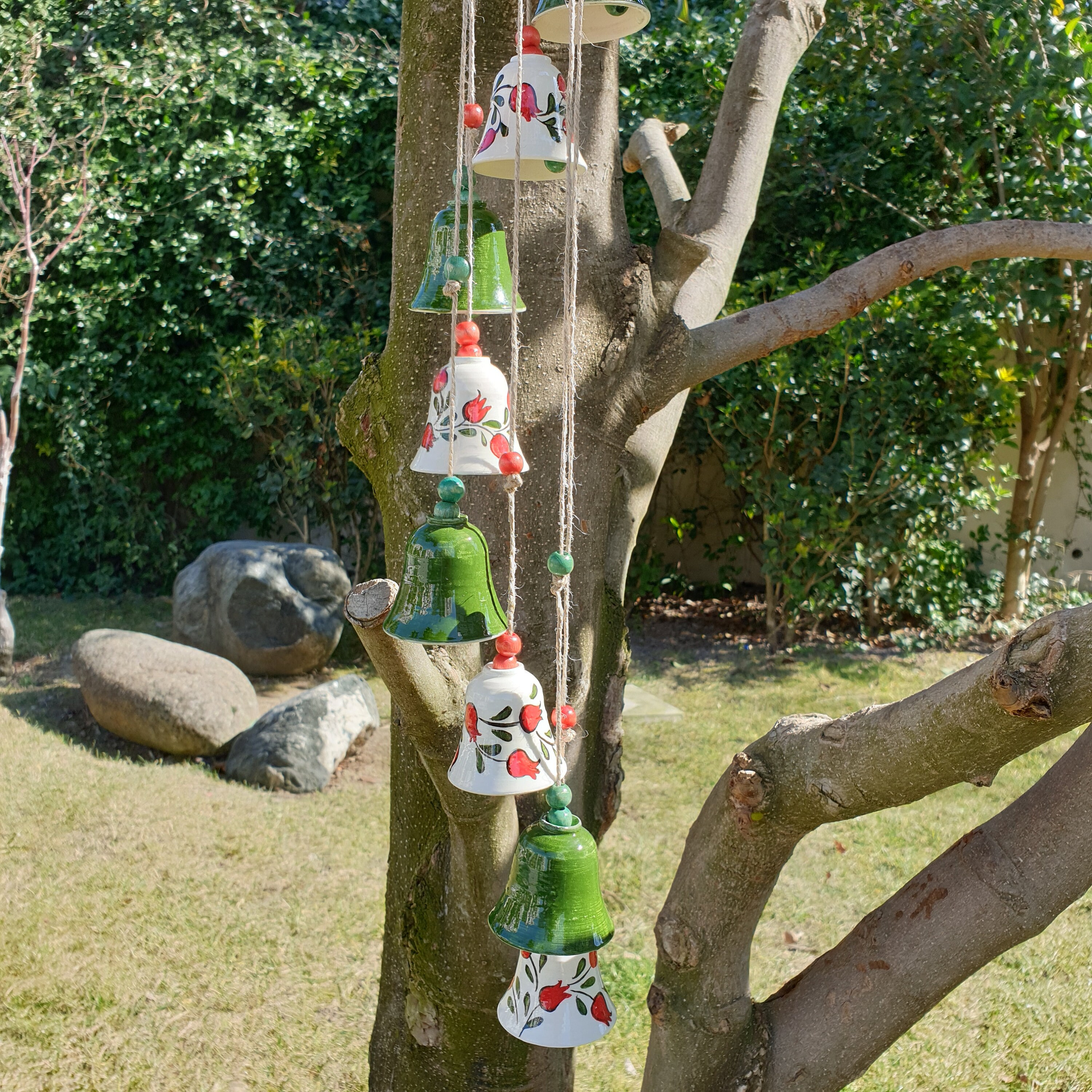 Hanging Bells, Memorial Wind Chimes,garden Decoration, Balcony Decor ...