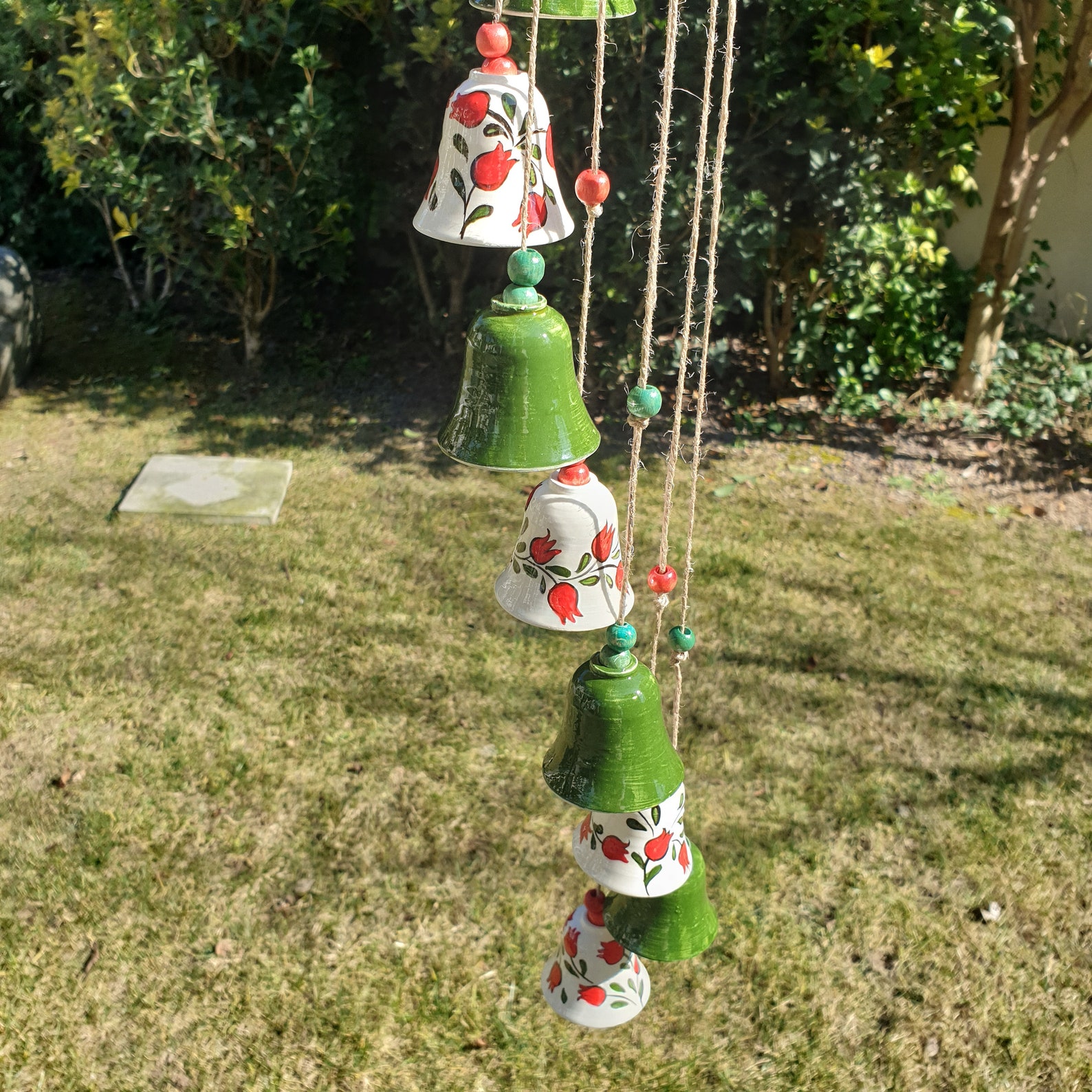 Hanging Bells, Memorial Wind Chimes,garden Decoration, Balcony Decor ...