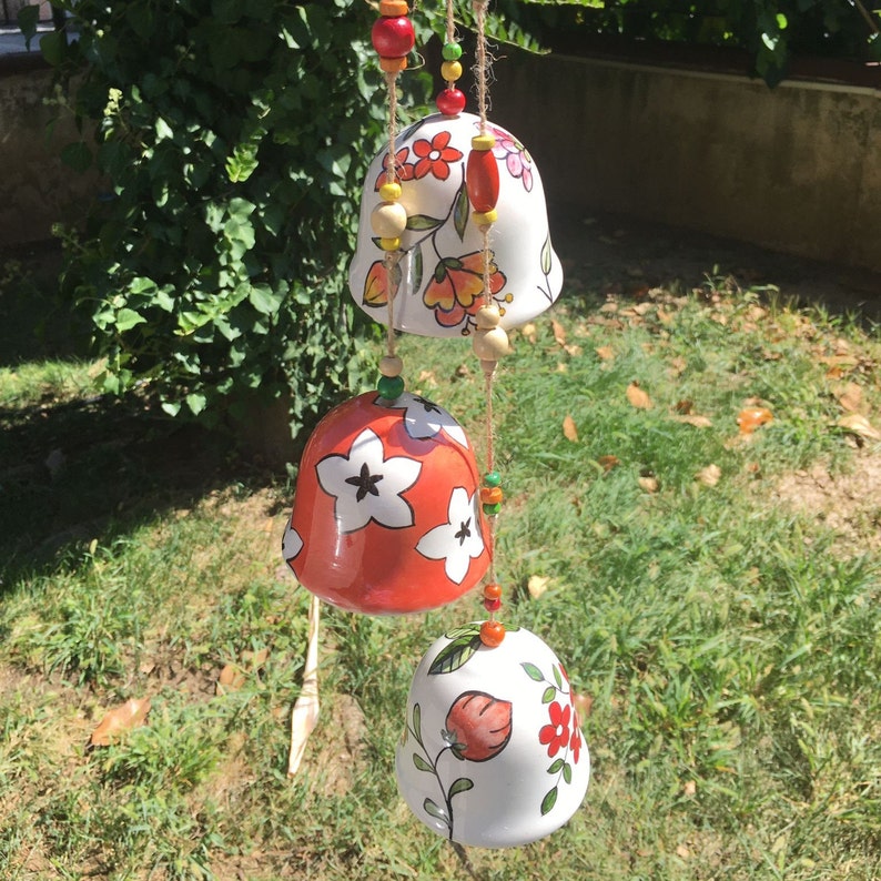 Hanging Bells, Memorial Wind Chimes,garden Decoration, Balcony Decor ...