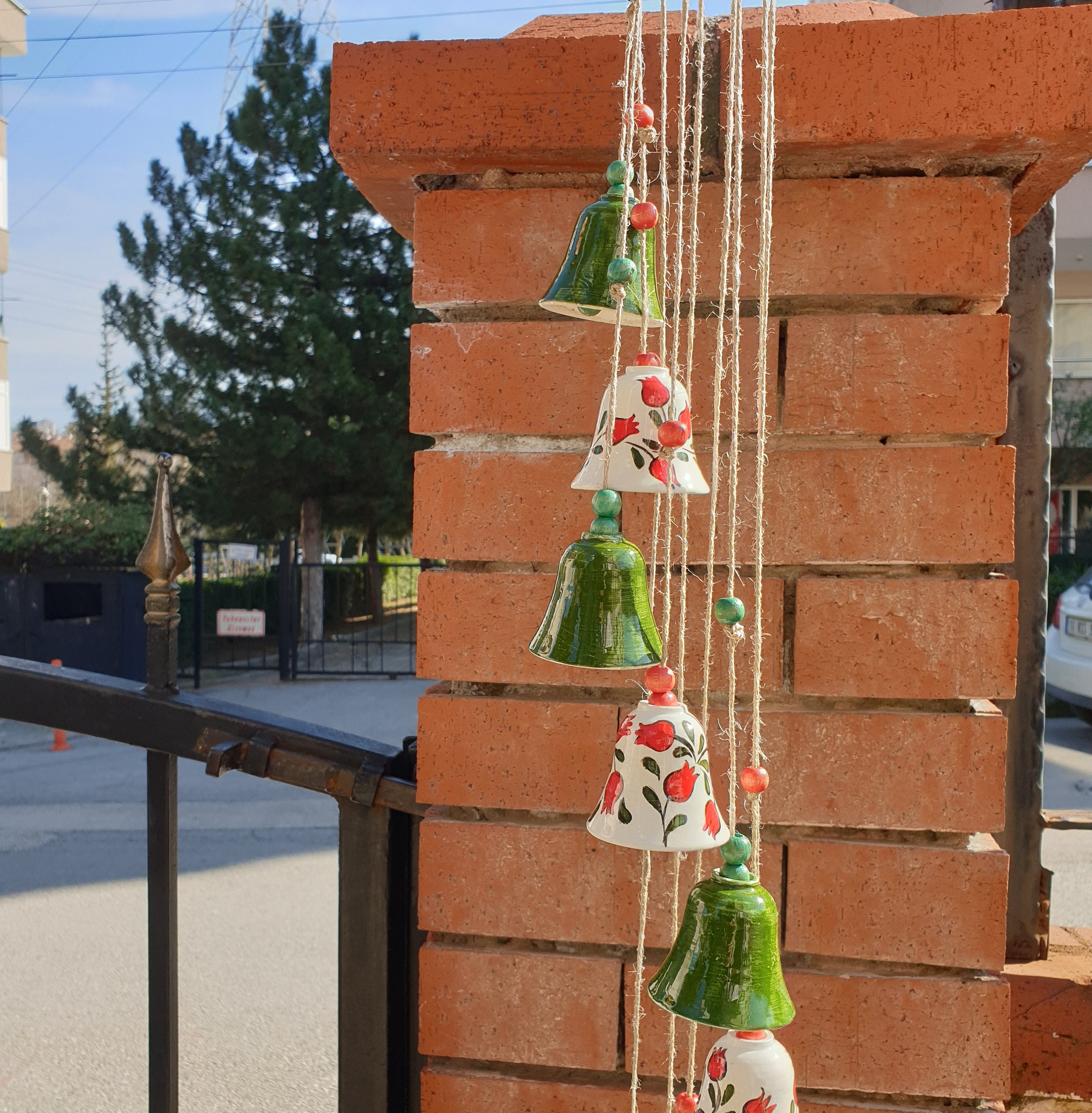 Hanging Bells, Memorial Wind Chimes,garden Decoration, Balcony Decor ...