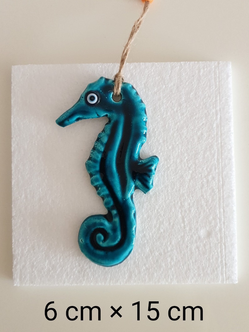 Sea Life Ceramic Wall Decor Hand Painted Ceramic Front Door - Etsy
