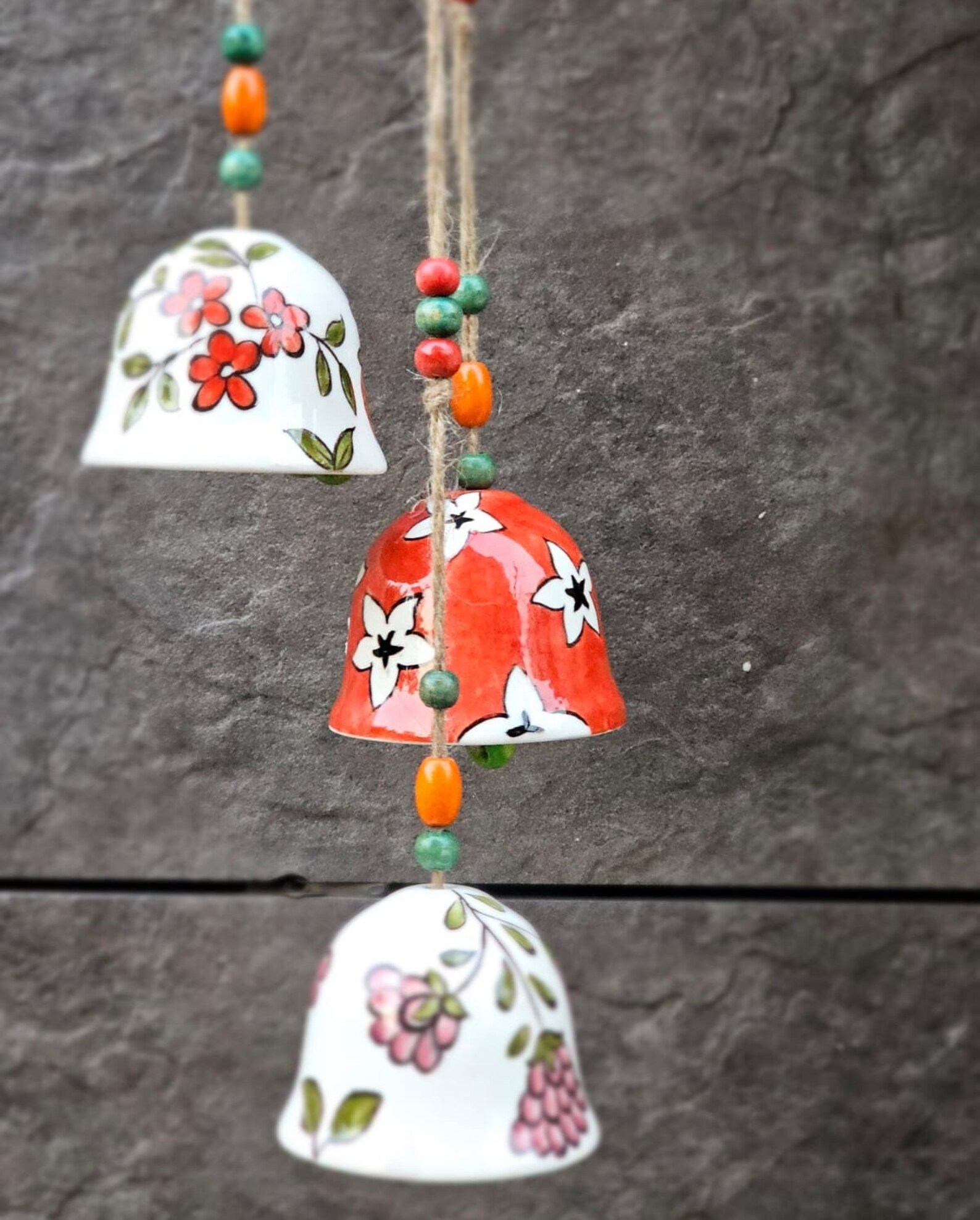 Hanging Bells, Memorial Wind Chimes,garden Decoration, Balcony Decor ...