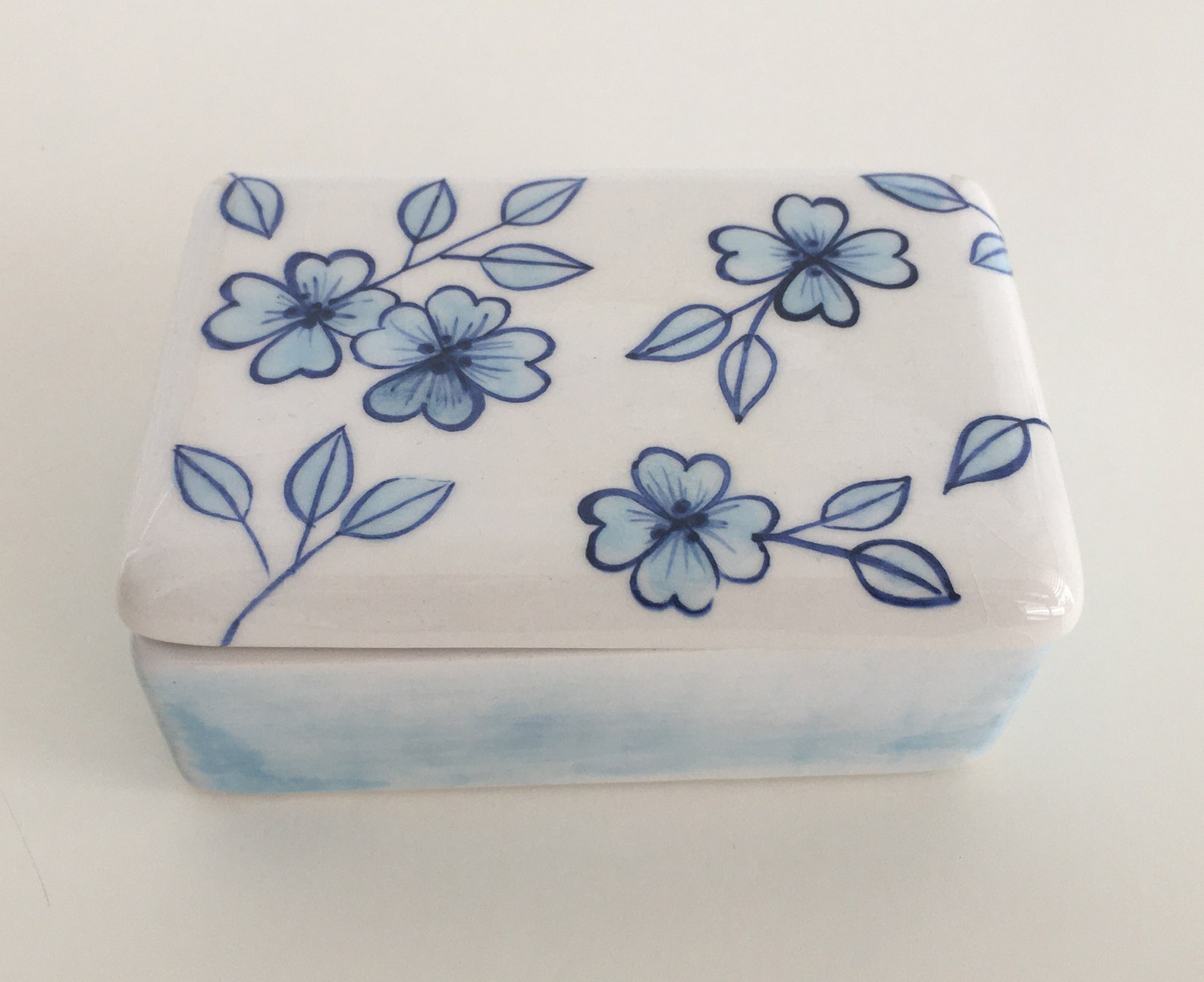 Ceramic Jewelry Box, Turkish Ceramic Box, Little Box , Box With Lid ...
