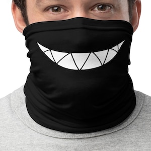 sharp teeth smile mask