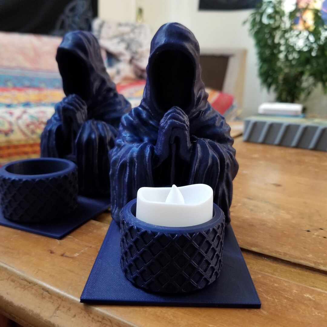 Nazgûl Statue Tealight Candle Holder, Decoration, Spooky, Halloween ...