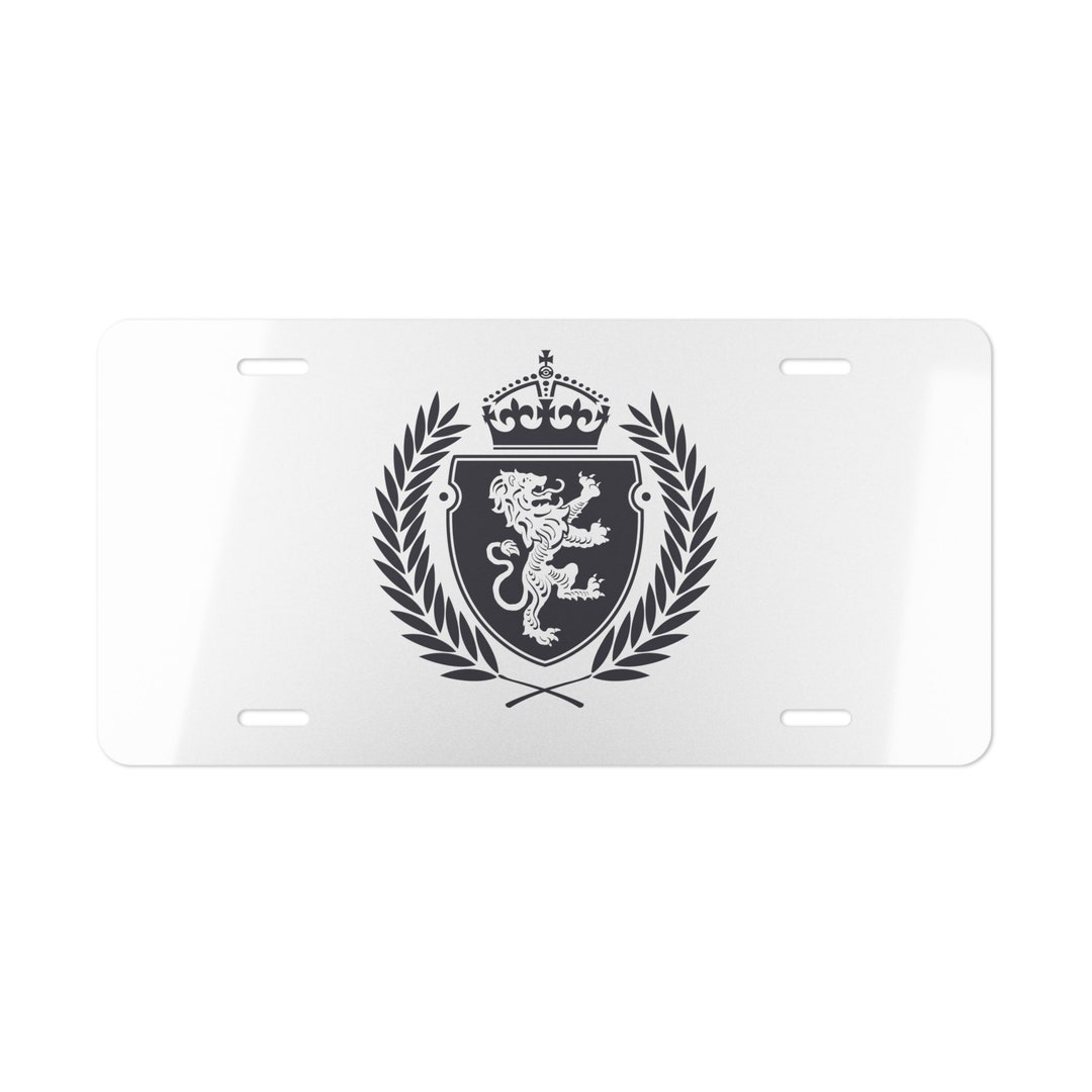 VIP Style Vanity Plate Royal Crest, Yakuza Style, Initial D, VIP, JDM ...