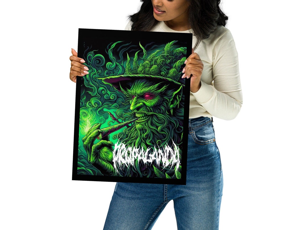 Poster Green Goblin Deathcore PROPAGANDA Unframed Print - Etsy