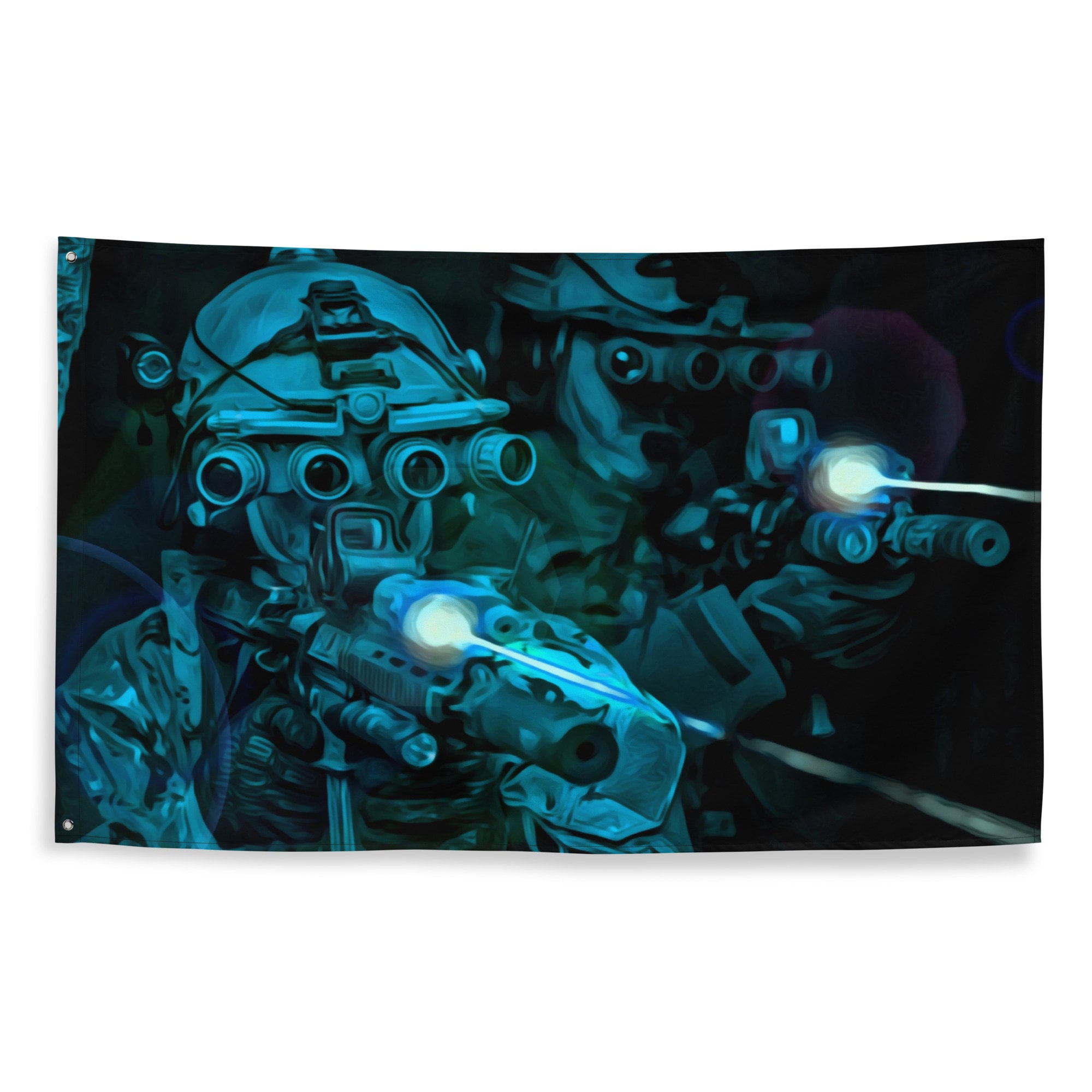 Tactical, Dark Art, Wall Art, Night Vision, Tapestry Flag, Gift for Him ...