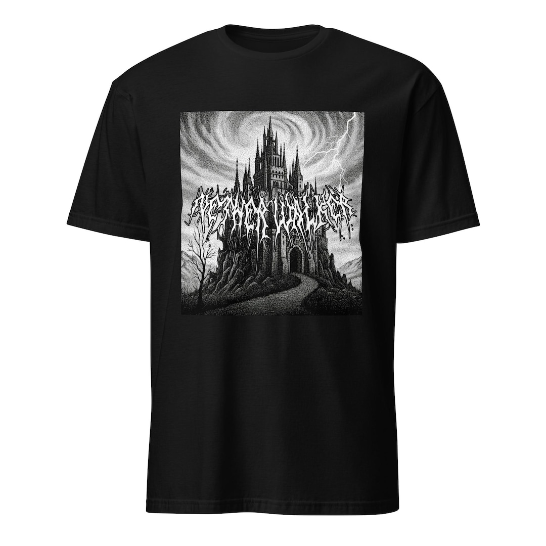 NETHER WALKER Castle Deathcore Softstyle T-shirt - Etsy