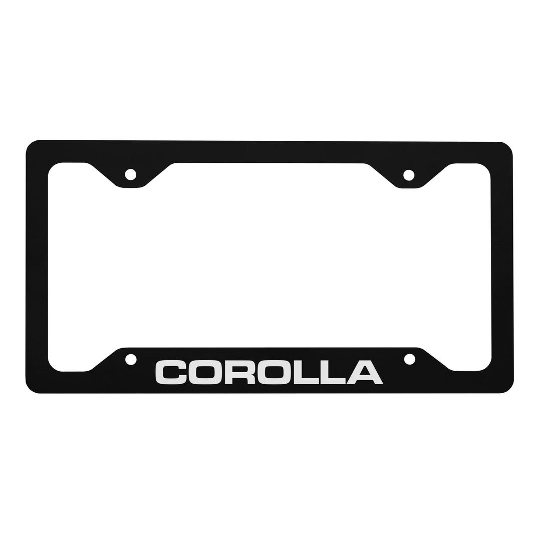 Toyota Corolla Metal License Plate Frame Aluminum Vanity Frame Etsy
