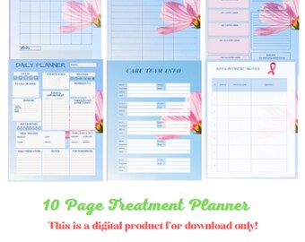 Cancer Chemo Planner - Etsy