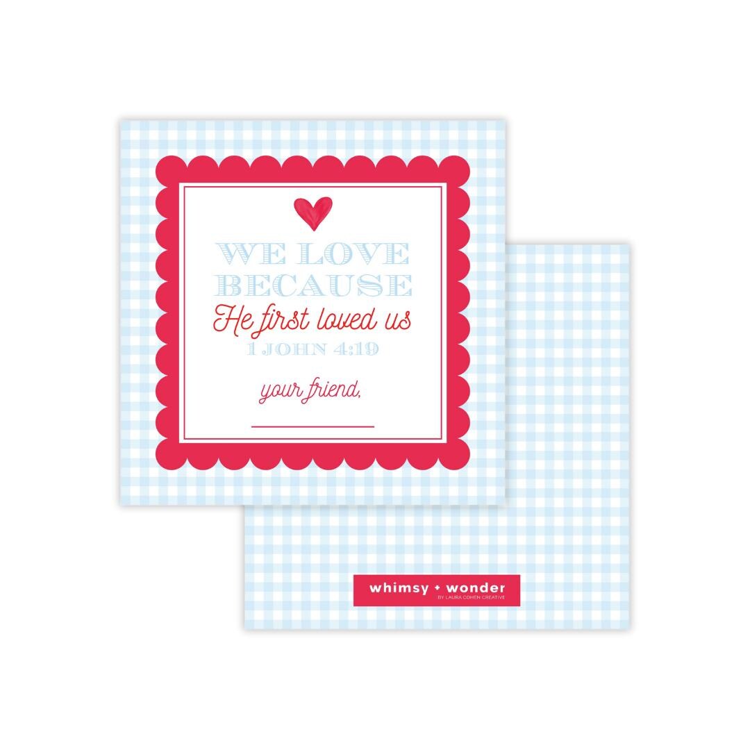 Printable Valentine's Day Cards for Kids, Scripture Valentine, Bible ...