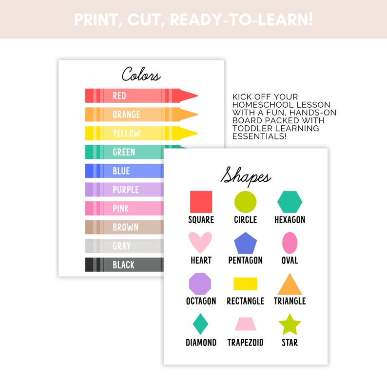 The Thinking Station: the Basics, Homeschool Board, Preschool ...