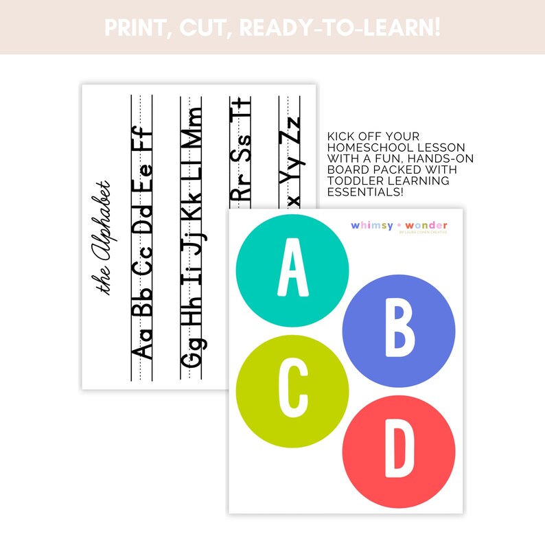 The Thinking Station: the Alphabet, Homeschool Board, Preschool ...