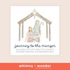 Advent/christmas/nativity 4 Trioramas Bundle - Jesus in a Manger, Mary ...