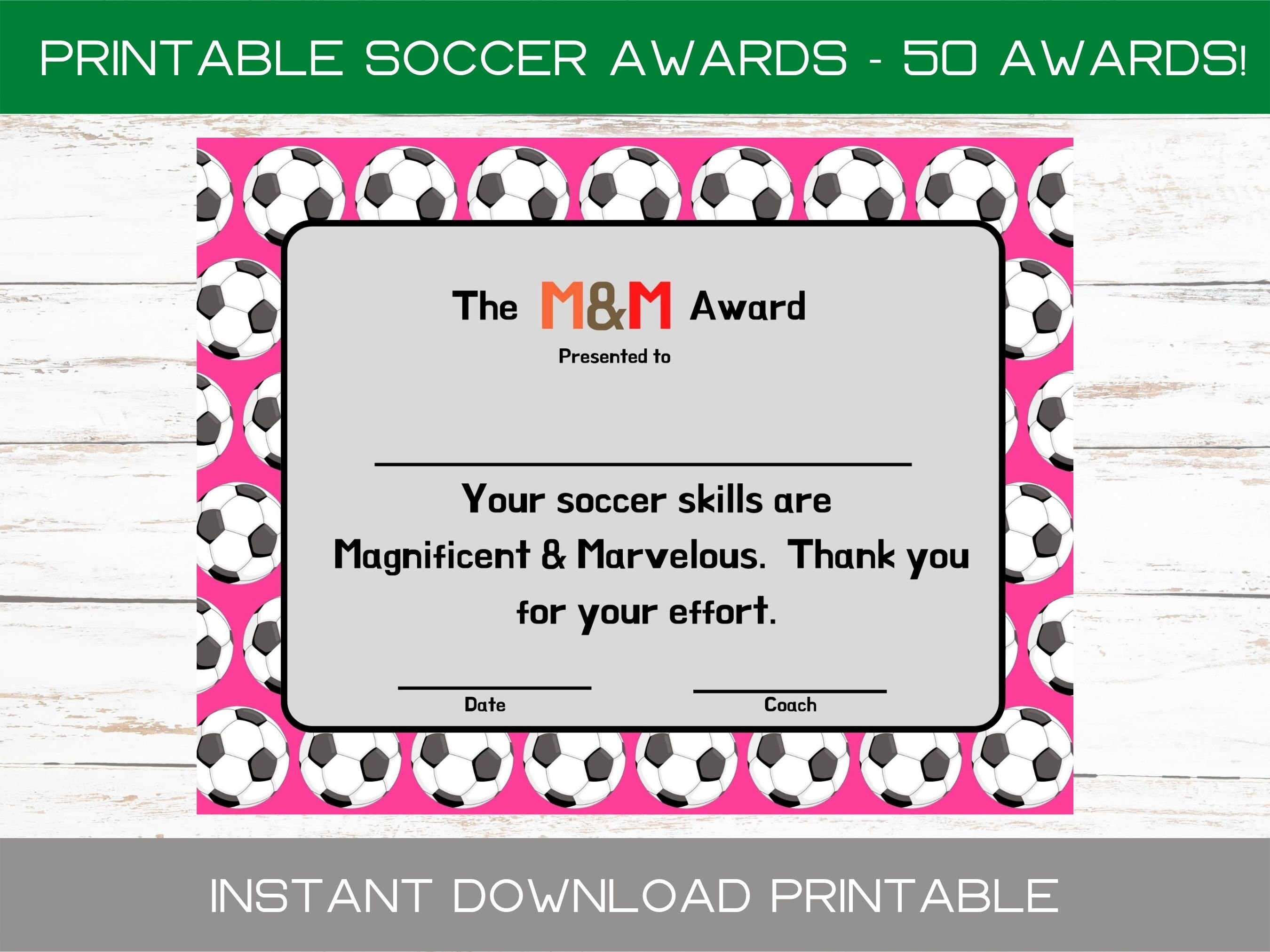 Soccer Team Candy Bar Award Certificates Sports Players Candy Bar ...