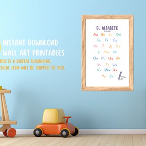 10 Bilingual English to Spanish Educational Posters, Homeschool ...