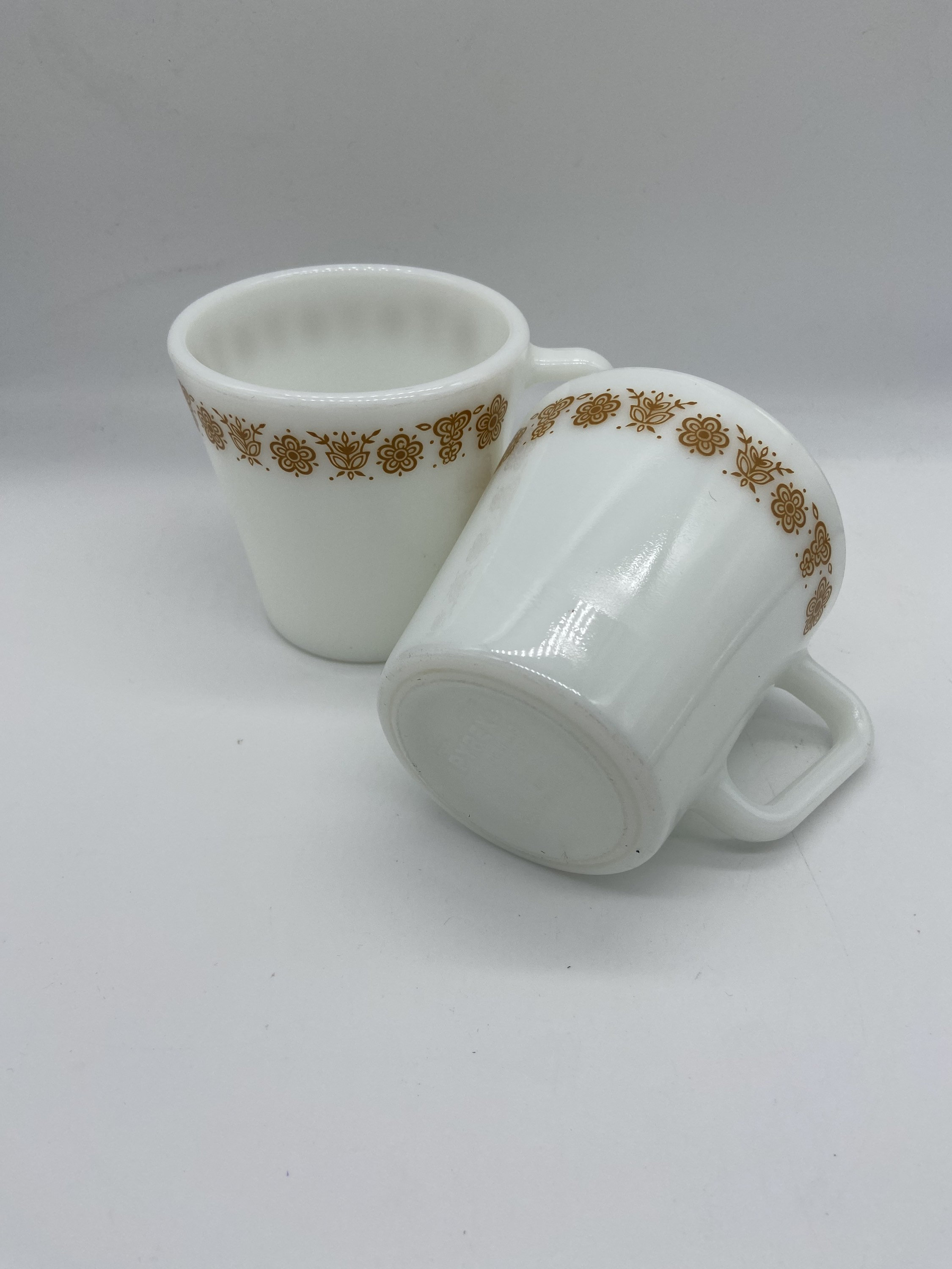 Vintage Pyrex Butterfly Mugs/ Vintage Pyrex/ Vintage Pyrex Mugs ...