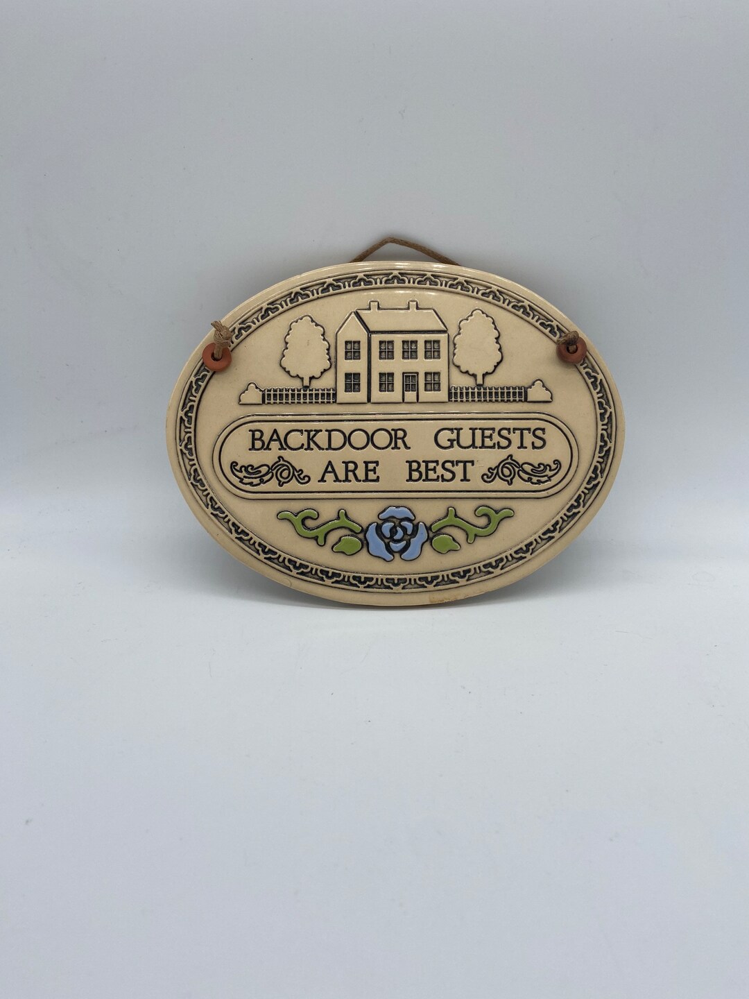 Ceramic Wall Hanging Mount Plaque Interesting Saying - Etsy