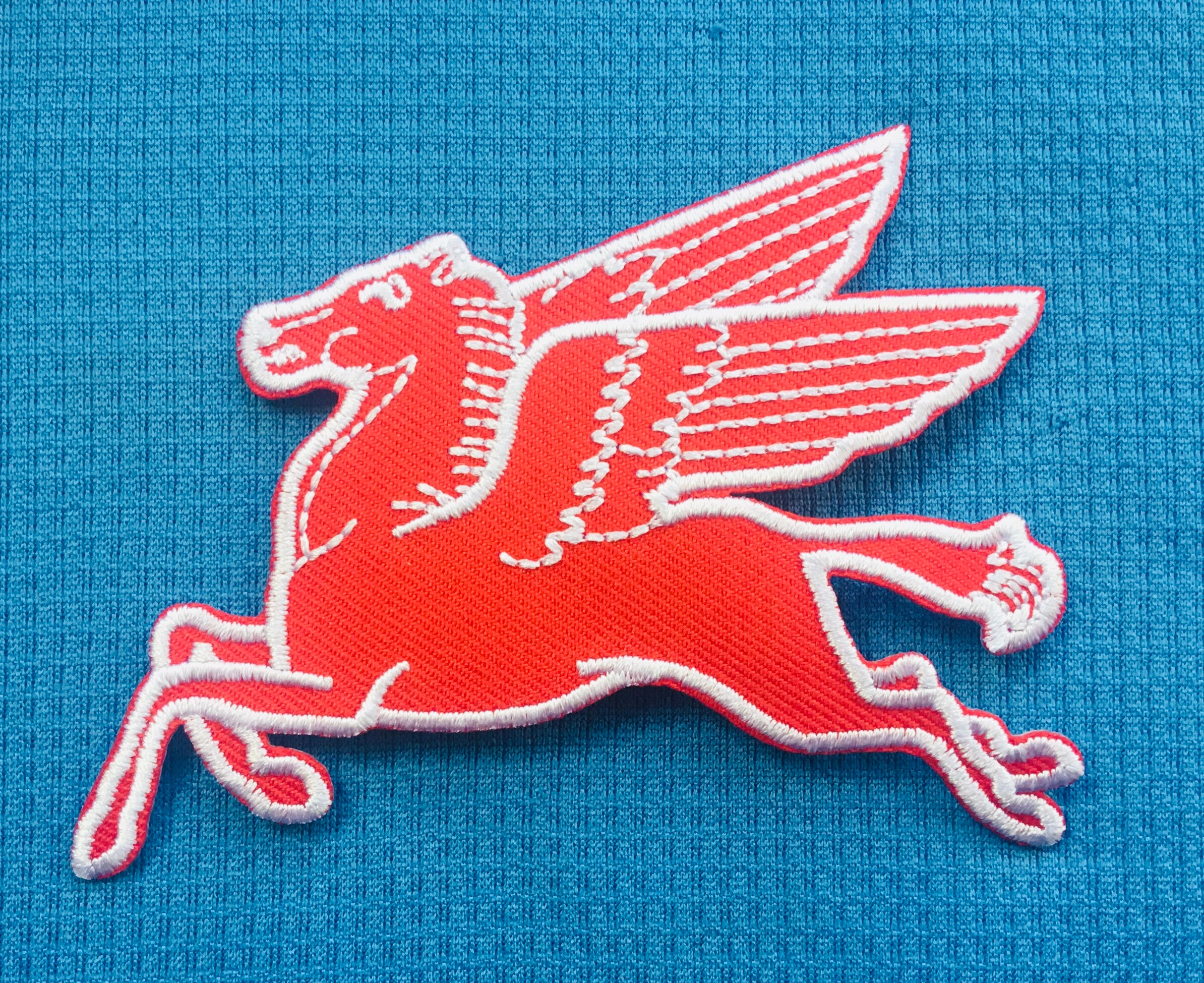 Red Flying Horse Logo